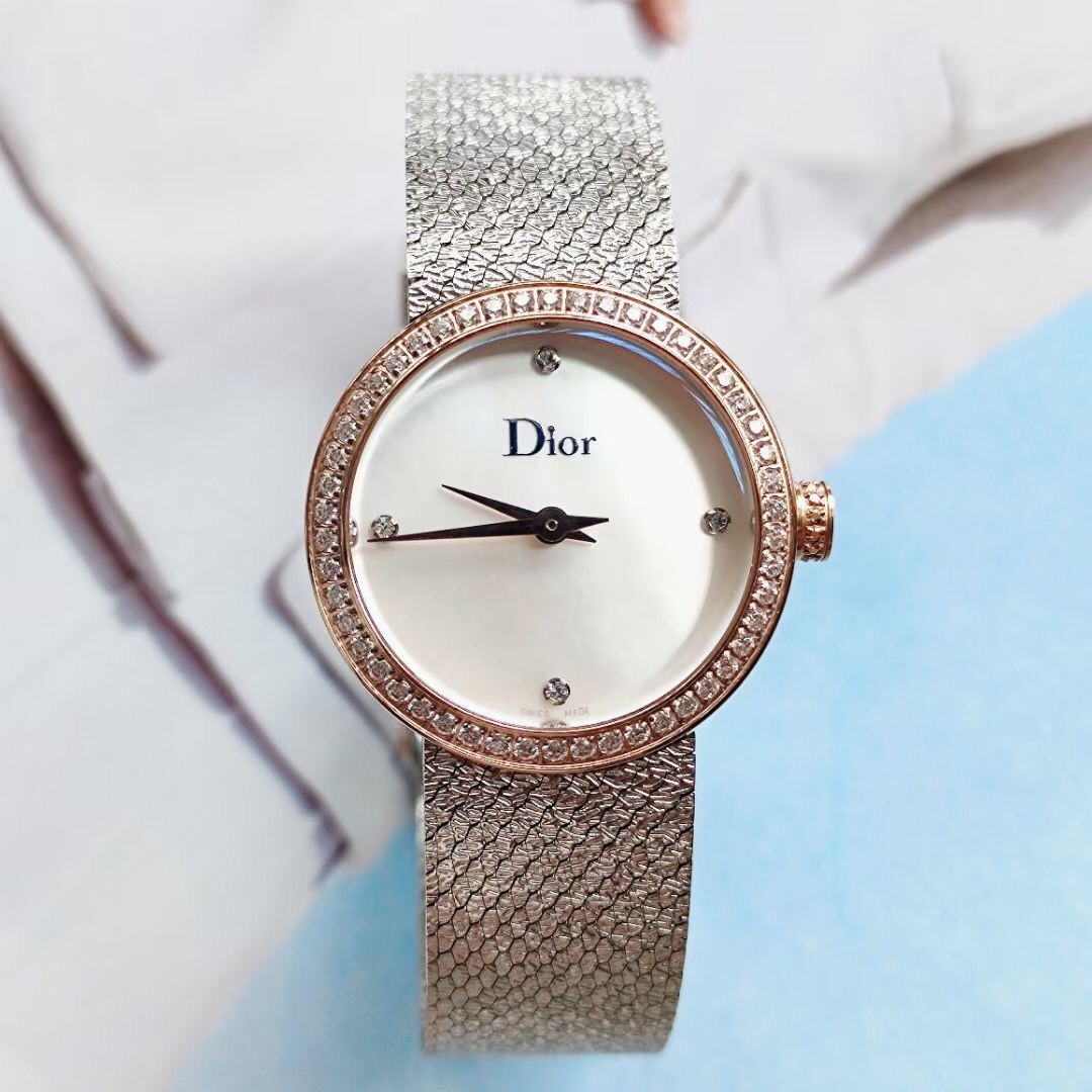 Dior Satine series advanced fairy watch, Women's Fashion, Watches ...