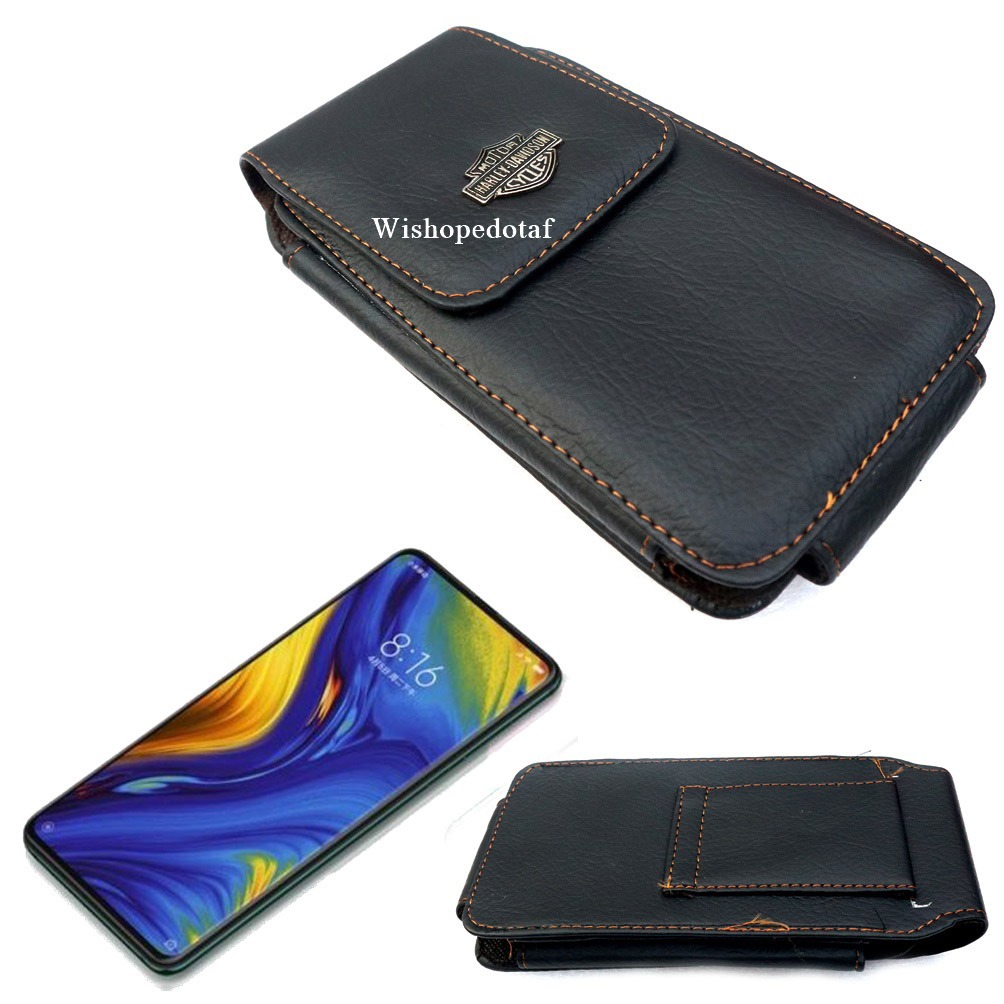 Dompet Pria Singgle Slop Kulit Slim Plat Motor, Fesyen Pria, Tas ...