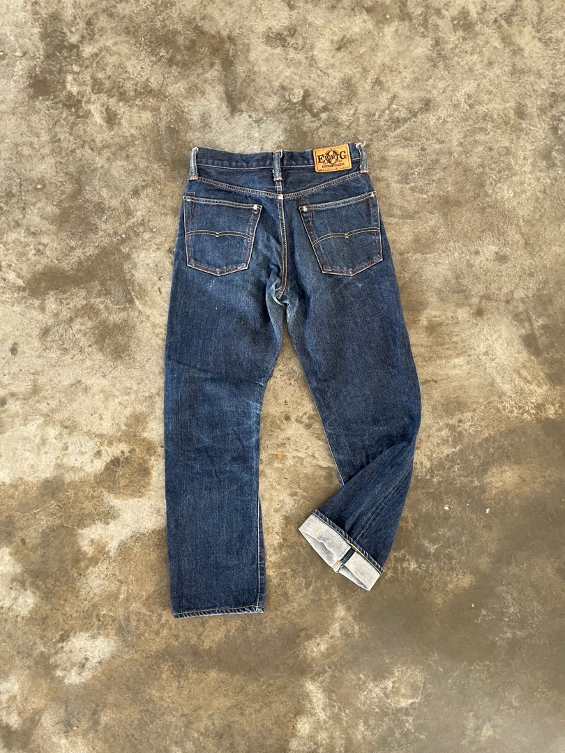 Eight G Sanforized Jeans (Kepala Kain), Men's Fashion, Bottoms, Jeans ...