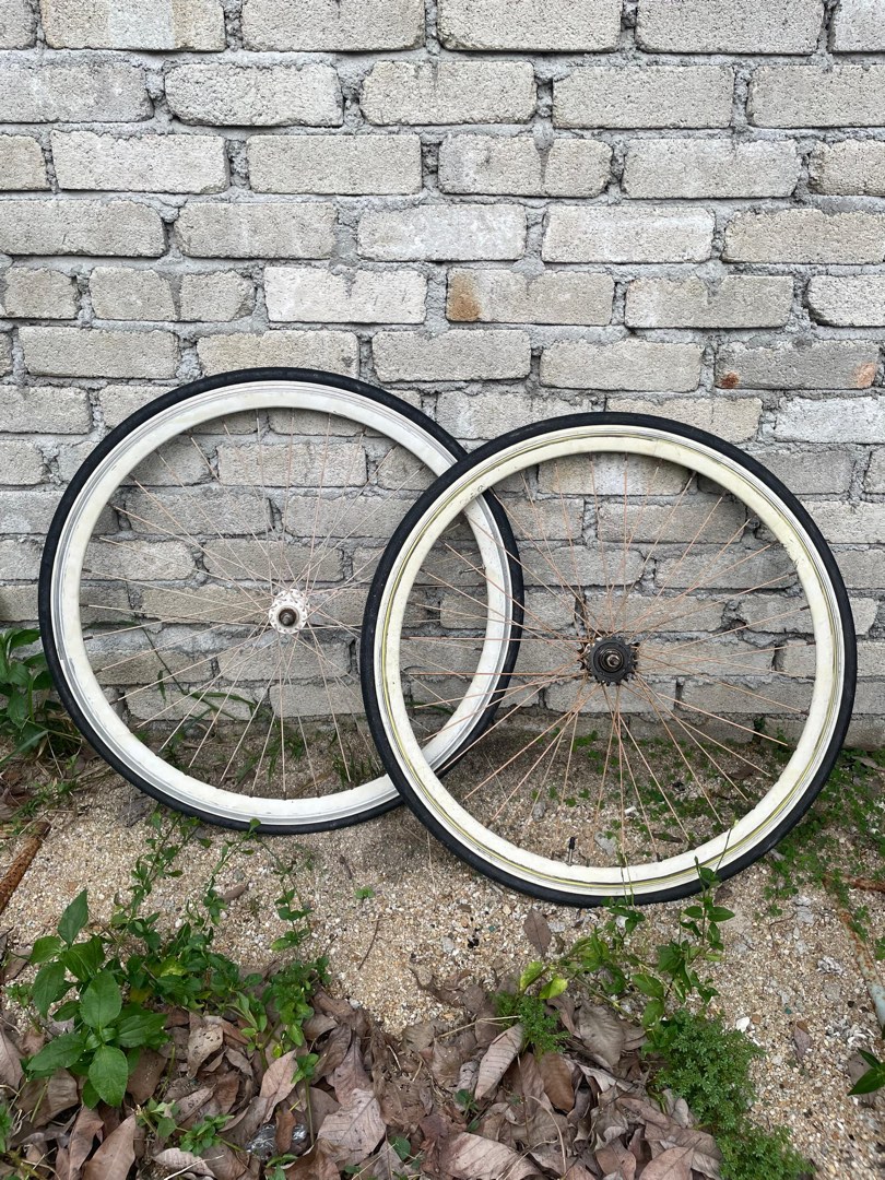 Full wheelset fixie 700c, Sports Equipment, Bicycles & Parts, Bicycles ...