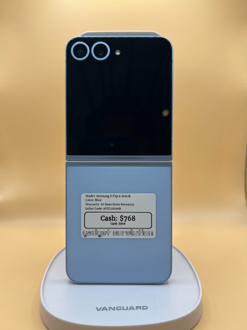 Galaxy Z Flip 6 Blue 256GB, Mobile Phones & Gadgets, Mobile Phones ...