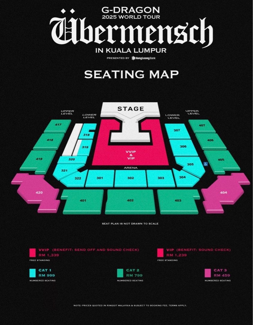 GD concert KL 2025, Tickets & Vouchers, Event Tickets on Carousell