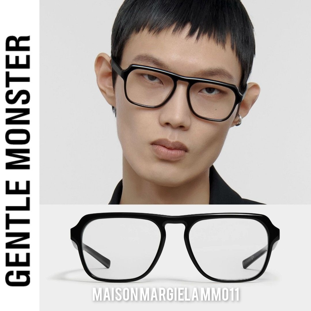 Gentle monster maison margeila mm011 glasses, 他的時尚, 手錶及配件, 墨鏡、眼鏡在旋轉拍賣