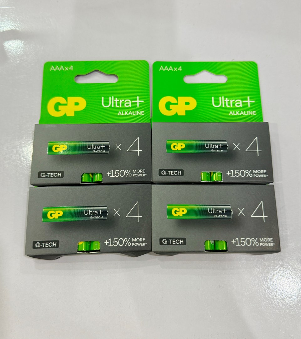GP Ultra Plus Alkaline Battery AAA, Photography, Photography Accessories, Batteries & Chargers ...