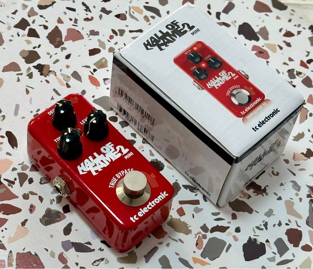 HALL OF FAME 2 MINI MULTI REVERB GUITAR EFFECT PEDAL (Via TonePrint) BY ...