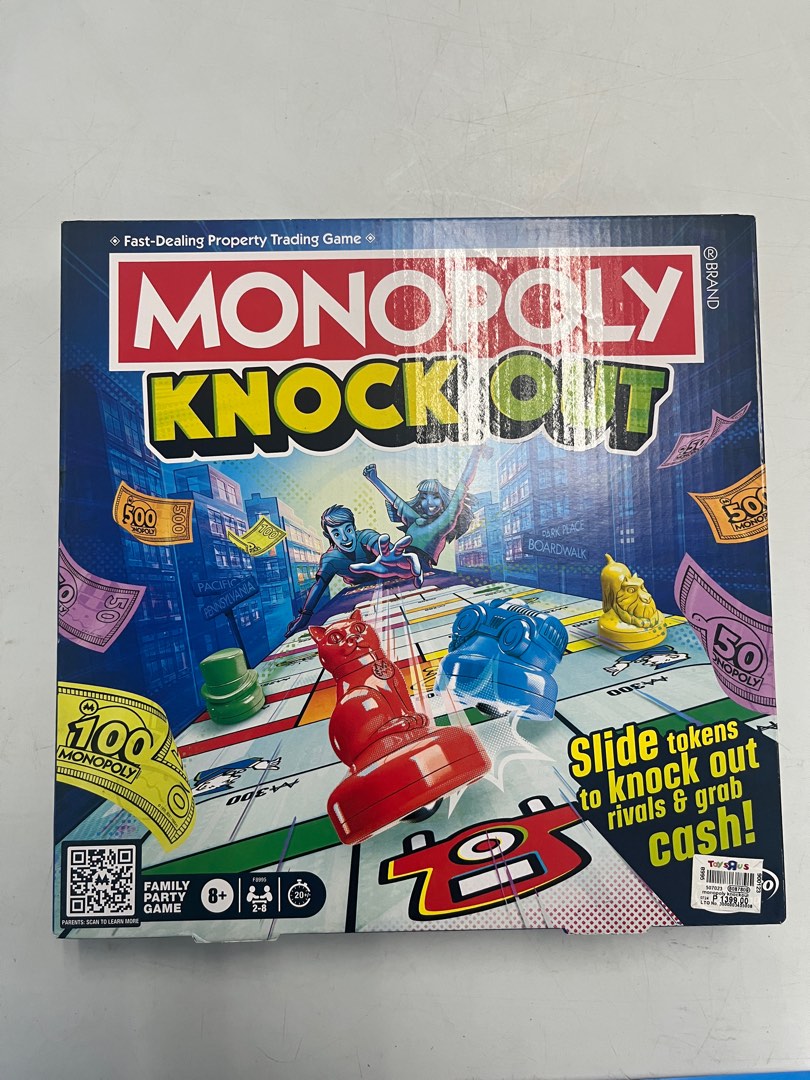 Hasbro Monopoly Knockout, Hobbies & Toys, Toys & Games on Carousell