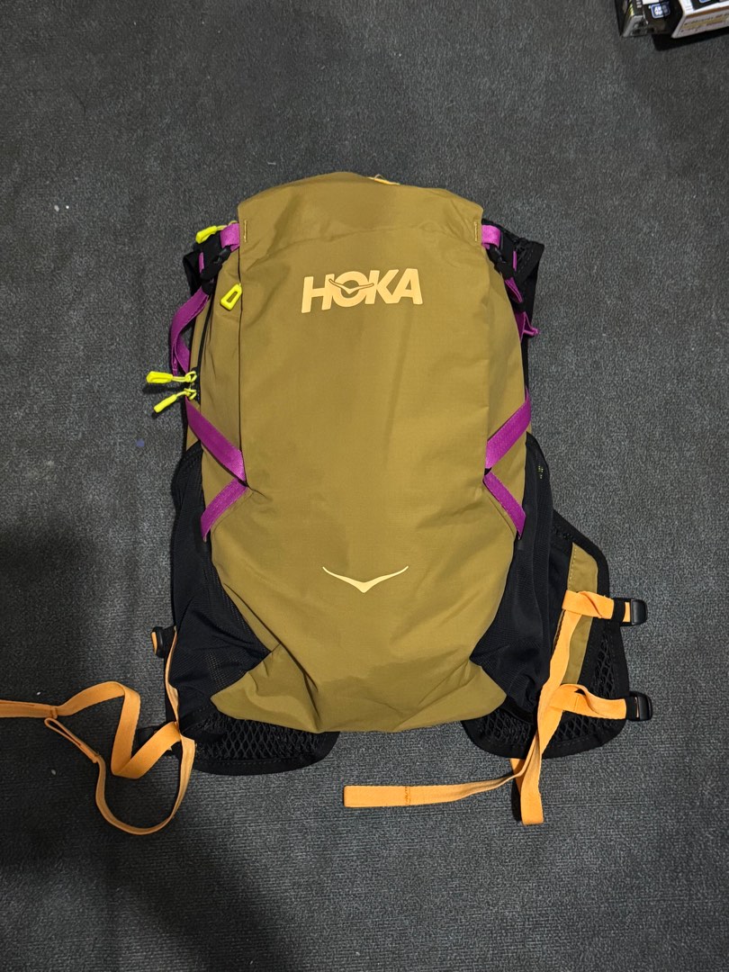 Hoka hike pack 13L, Men's Fashion, Bags, Backpacks on Carousell