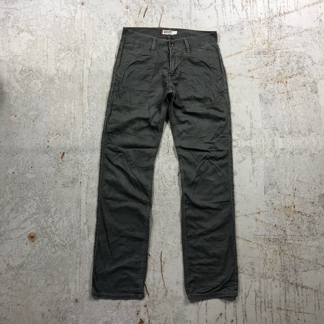 Levis Baker Fatique, Fesyen Pria, Pakaian , Bawahan di Carousell