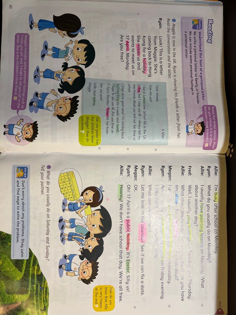 Living Oxford English 2A 2B, 興趣及遊戲, 書本 & 文具, 教科書 - Carousell