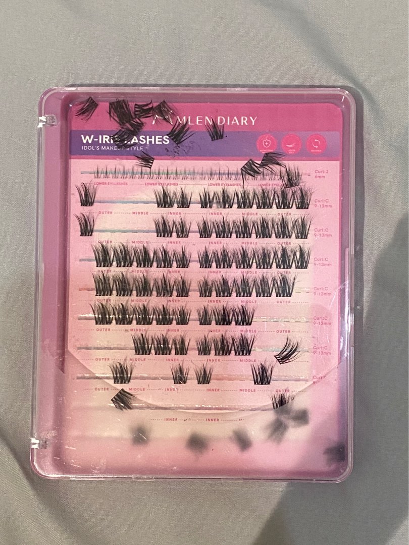 Mlen Iris Cluster Lash, Kesehatan & Kecantikan, Rias Wajah di Carousell