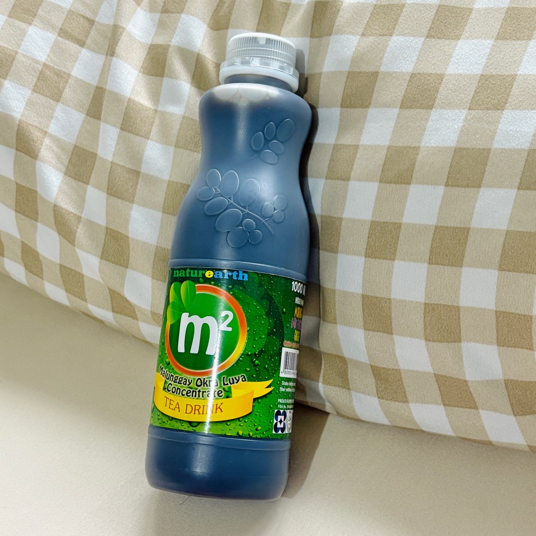 MORINGA M2 Tea Drink Malunggay, Okra (Lady Finger) and Ginger 1000ml ...