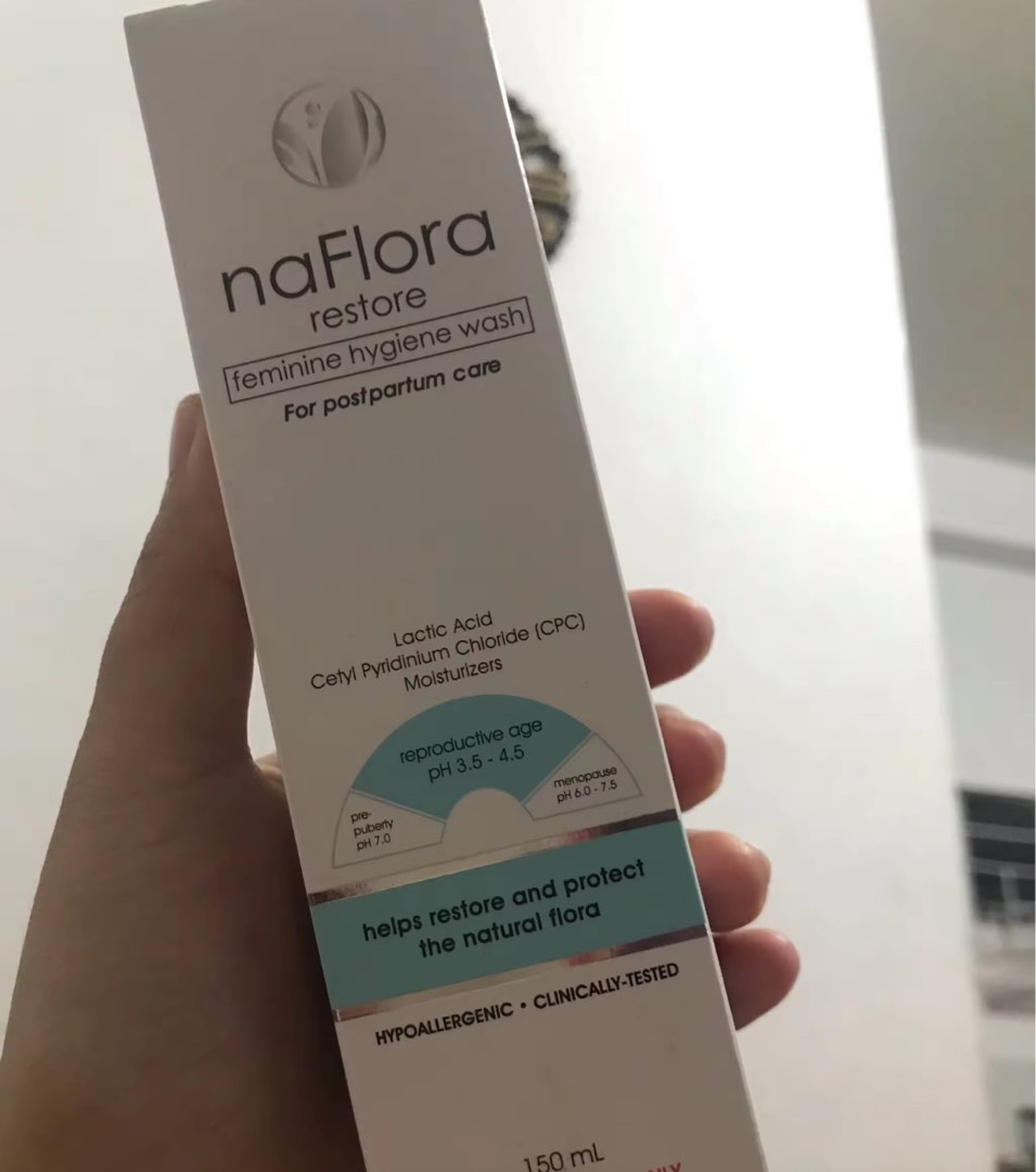 Naflora Restore Feminine Hygiene Wash, Beauty & Personal Care, Sanitary ...