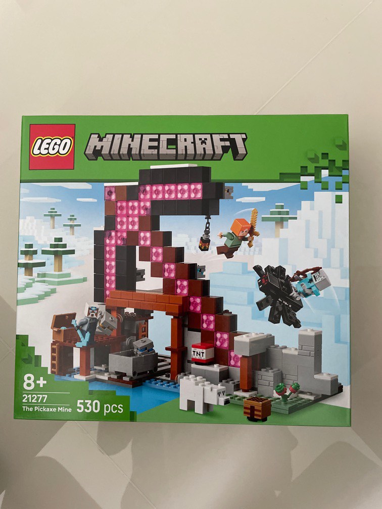NEW LEGO 21277 Minecraft The Pickaxe Mine, Hobbies & Toys, Toys & Games ...