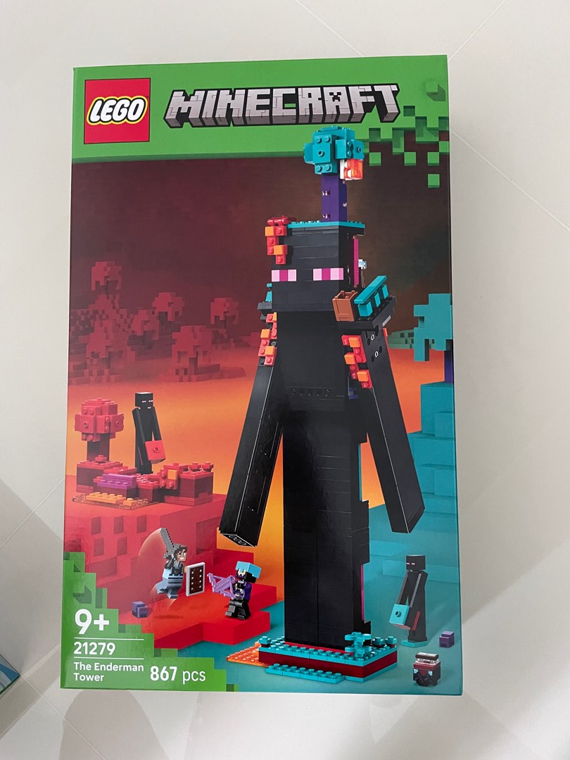 NEW LEGO 21279 Minecraft The Enderman Tower, Hobbies & Toys, Toys ...