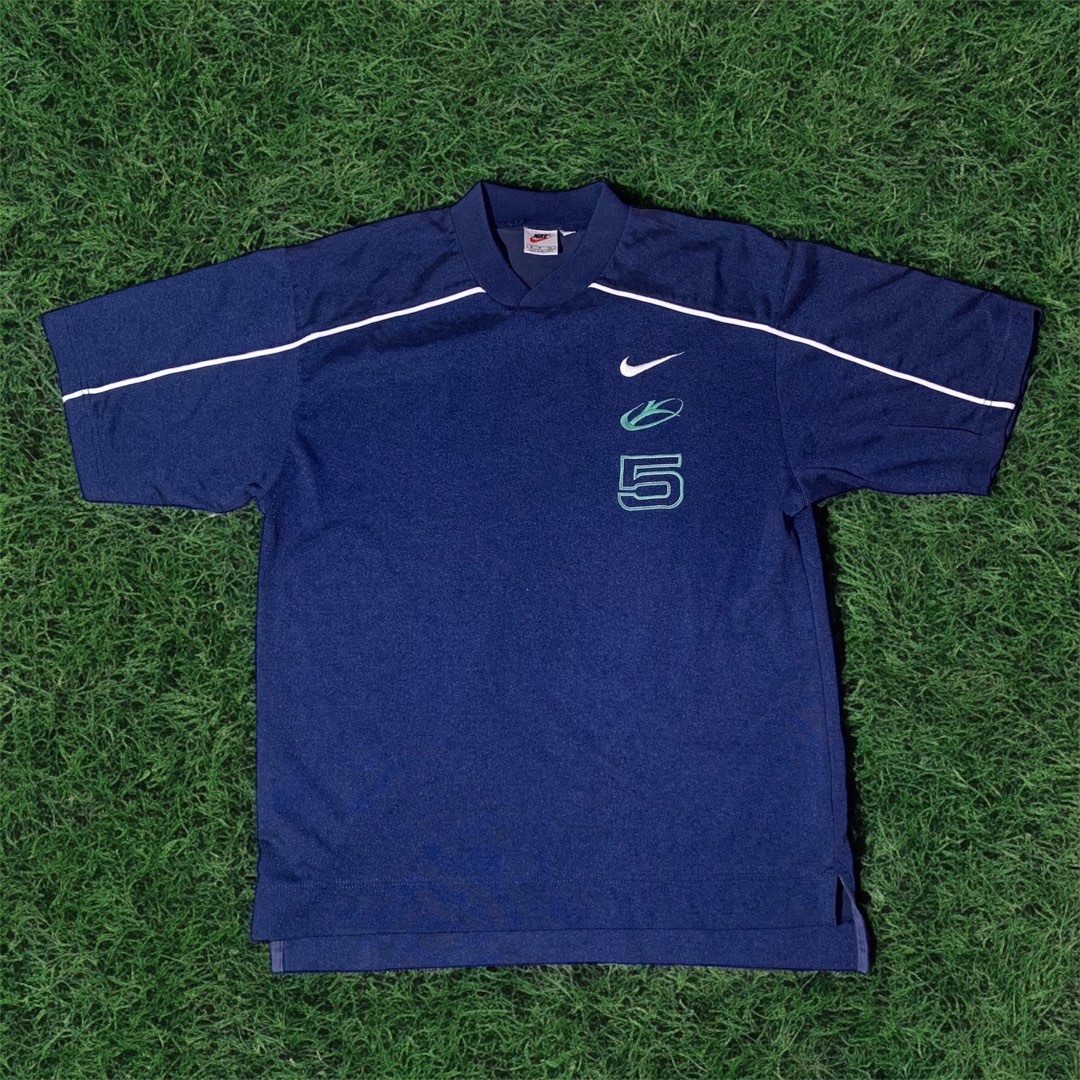Nike Vintage 90s {Nike Jason Kidd Tee}, Fesyen Pria, Pakaian , Atasan ...