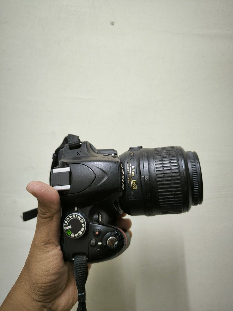 Nikon D3200 DSLR with 18-55mm Kitlens, Photography, Cameras on Carousell