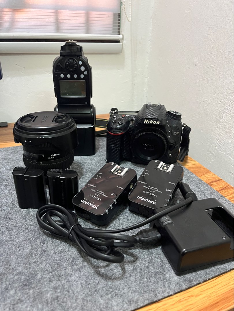Nikon D7200 + Sigma 10-20mm f/4-5.6 + Yongnuo Flash Set, Photography ...