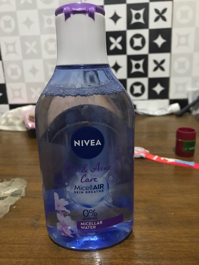 Nivea Micellar Water 400ml, Kesehatan & Kecantikan, Kulit, Sabun ...