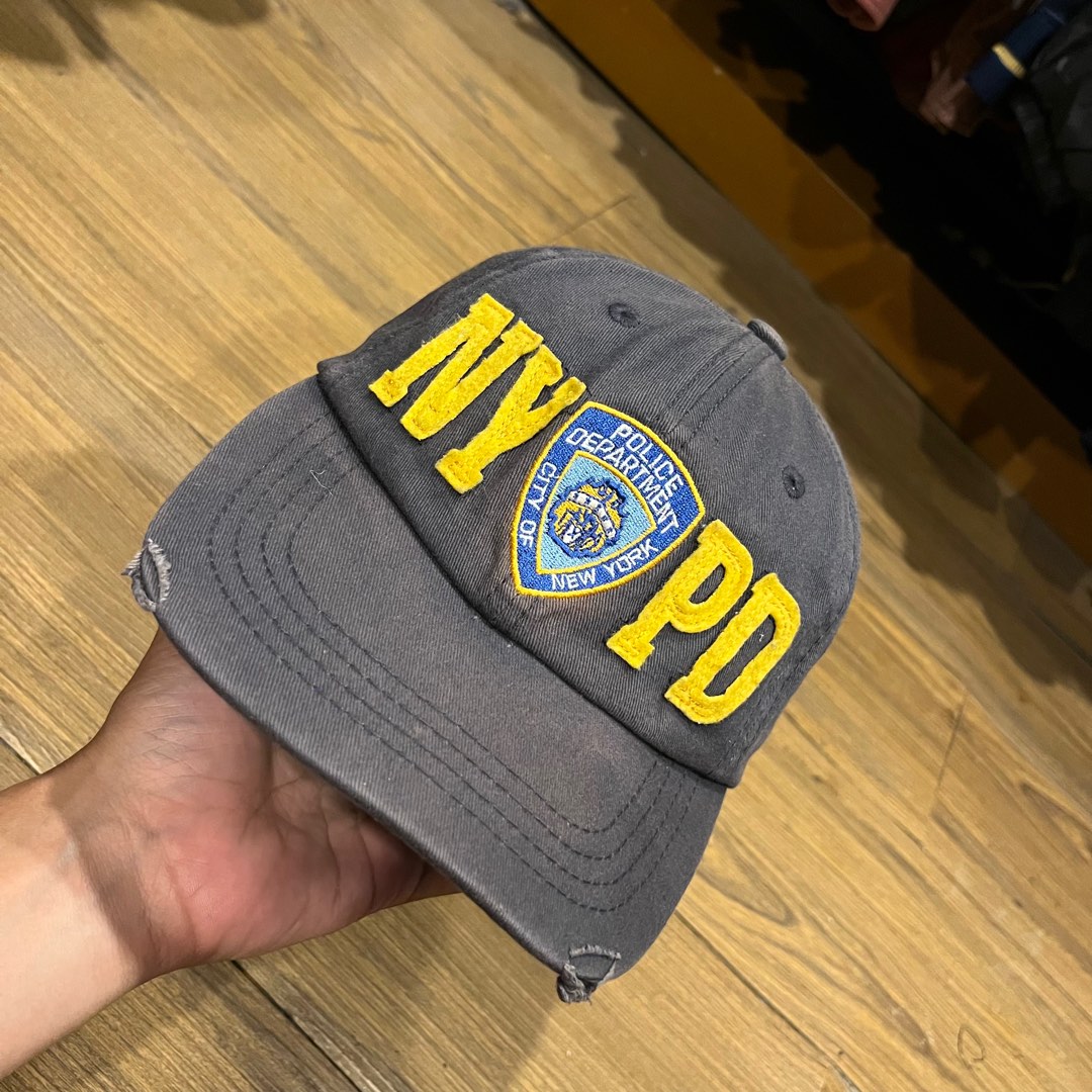 NYPD Baseball Caps New York City Police Department Officially License, Fesyen Pria, Aksesoris ...