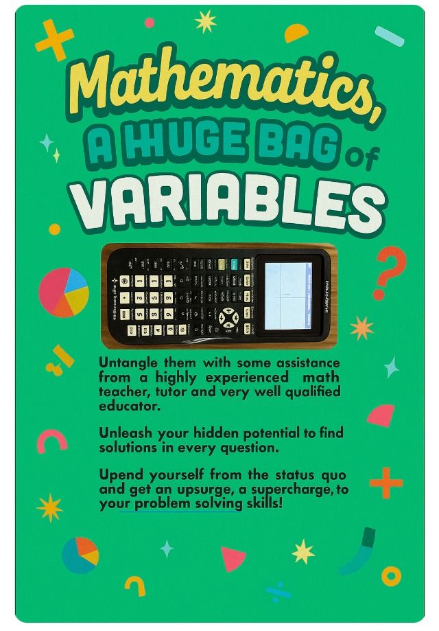 [Math Tuition: JC (H1, H2) & IB (SL, HL] [Quick revision on this year's ...