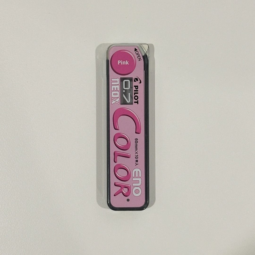 Pilot Color Eno 0.7mm Mechanical Pencil Leads [Pink] [Green] [Orange ...