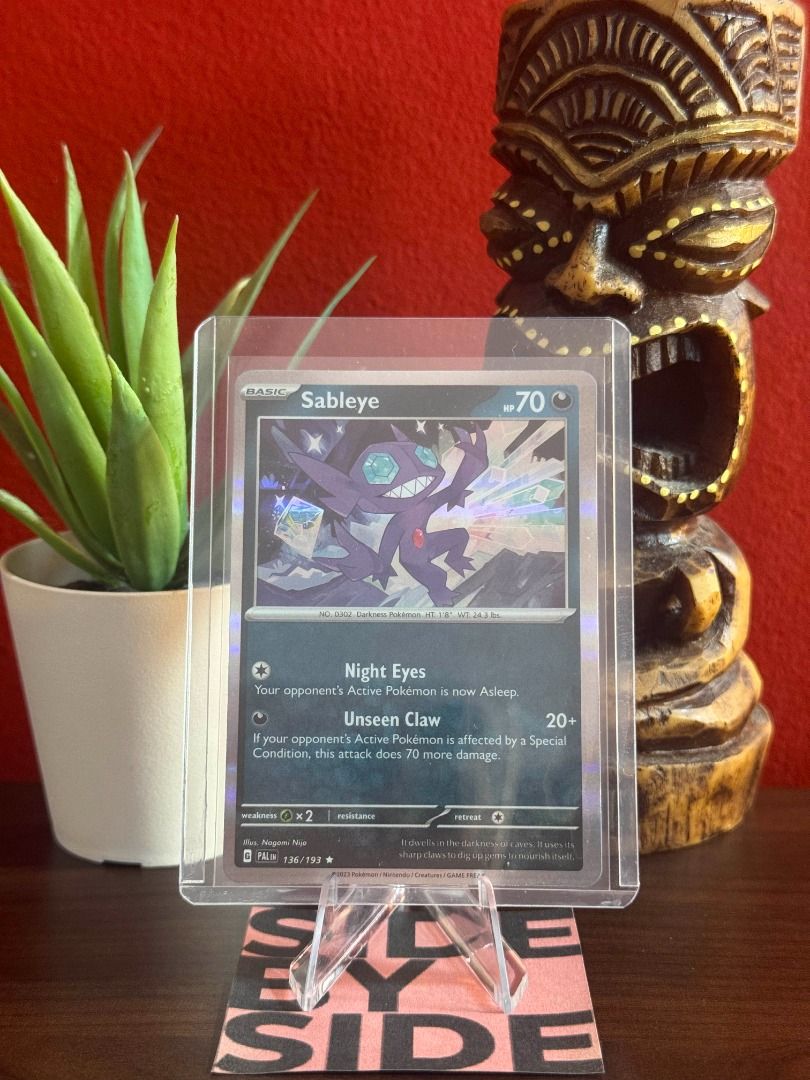 Pokemon TCG Card - Sableye (Paldea Evolved, #136/193, Rare, Holo ...