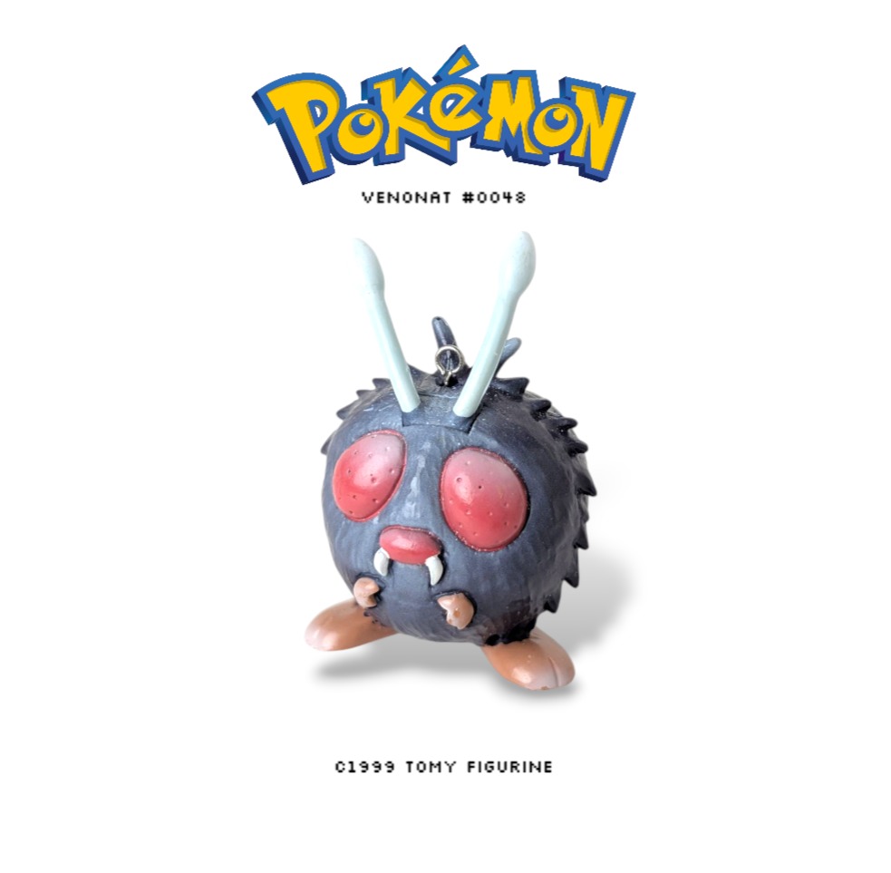 Pokemon Venonat #0046 Tomy Figurine, Hobbies & Toys, Toys & Games on ...