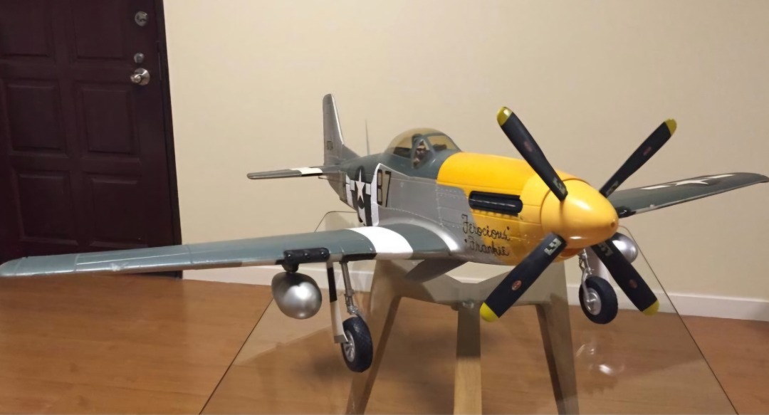 RC Plane P-51D Mustang - Ferocious Frankie (1700mm) PNP by FMS, Hobbies ...