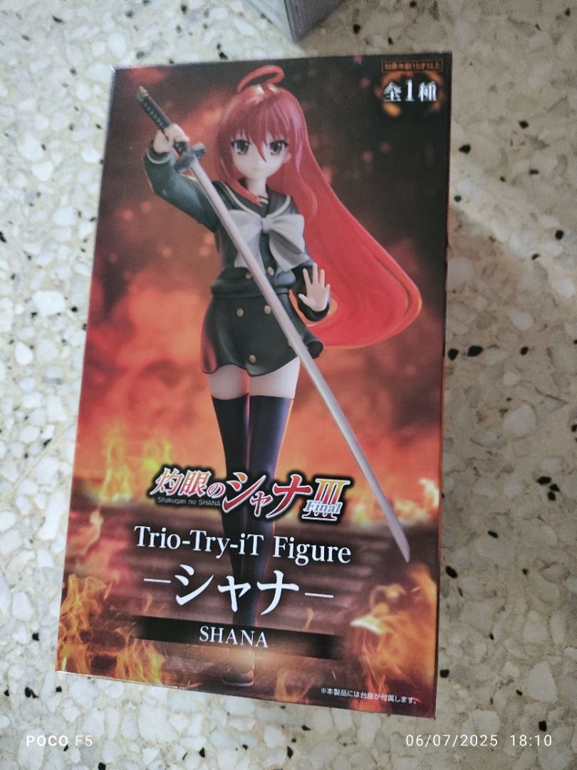 【Ready Stock from Japan】 Shakugan no Shana Trio-Try-iT Figure Shana ...