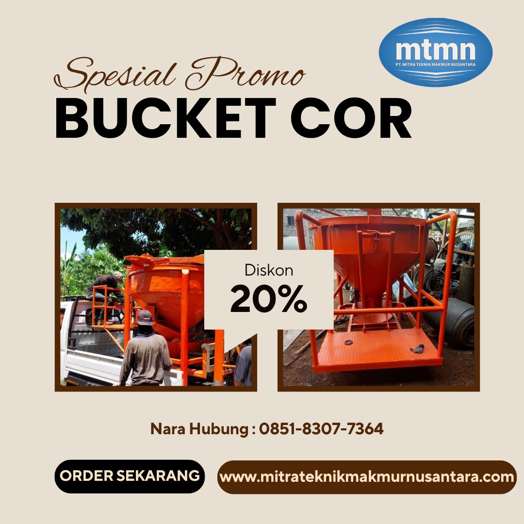 Rental Bucket Cor untuk Proyek Konstruksi Kualitas Terjamin Pidie ...