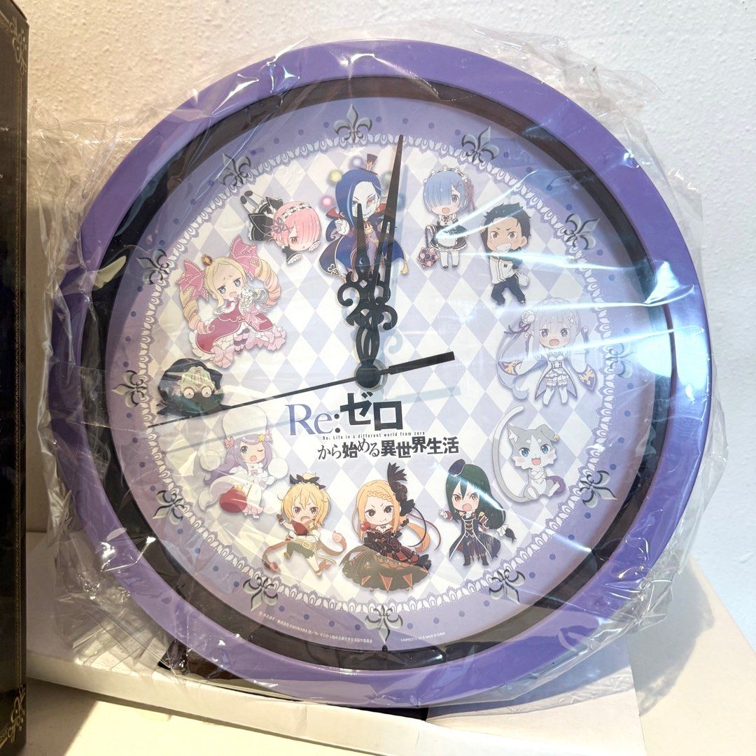 Clock Re:zero re zero rezero ichiban kuji figure figurine starting life ...