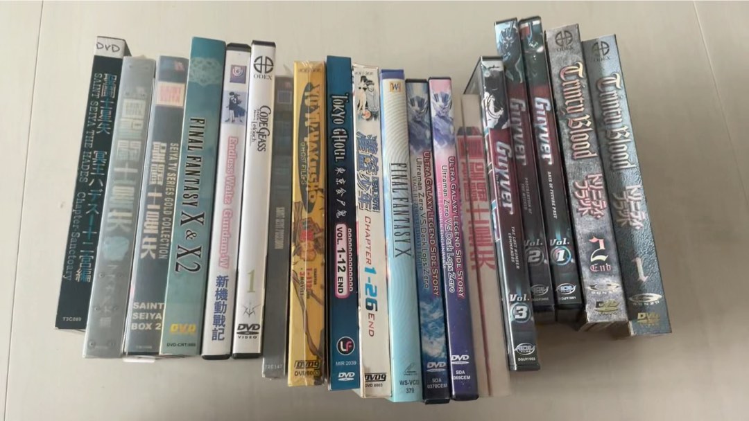 Japanese Cartoon DVD Collection, Hobbies & Toys, Music & Media, CDs ...