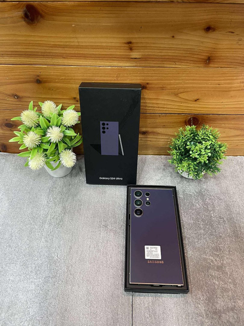 Samsung S24 Ultra 12/512GB Violet Titanium Resmi SEIN Second Original ...