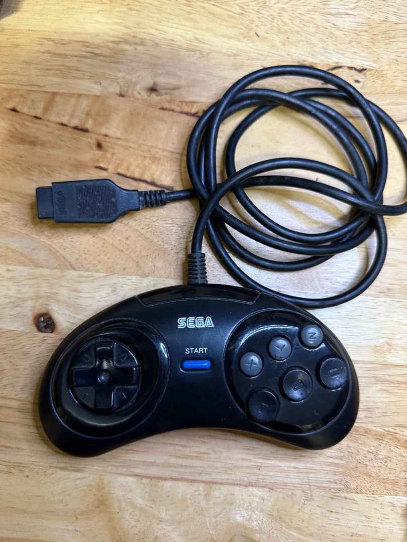 Sega genesis controller sj-6000, Video Gaming, Gaming Accessories ...