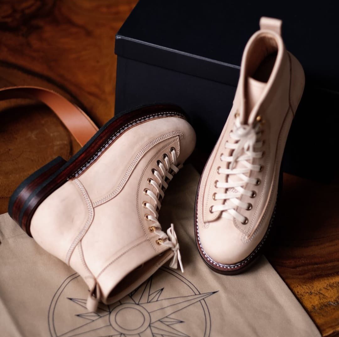 Sepatu Boots Custom Kontruksi Goodyear, Fesyen Pria, Sepatu , Sepatu ...
