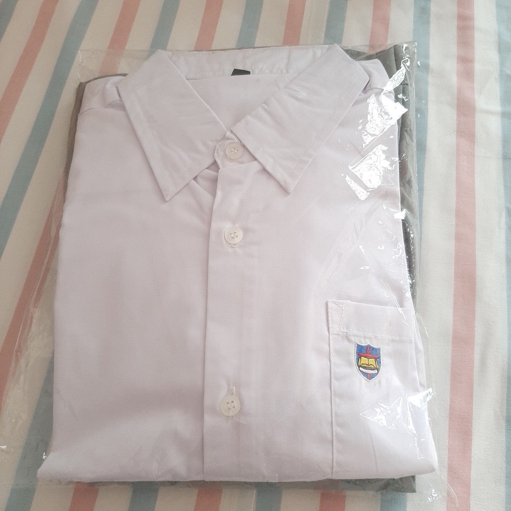 seragam smak bpk penabur new ukuran m satu set rok dan kemeja asli bpk ...