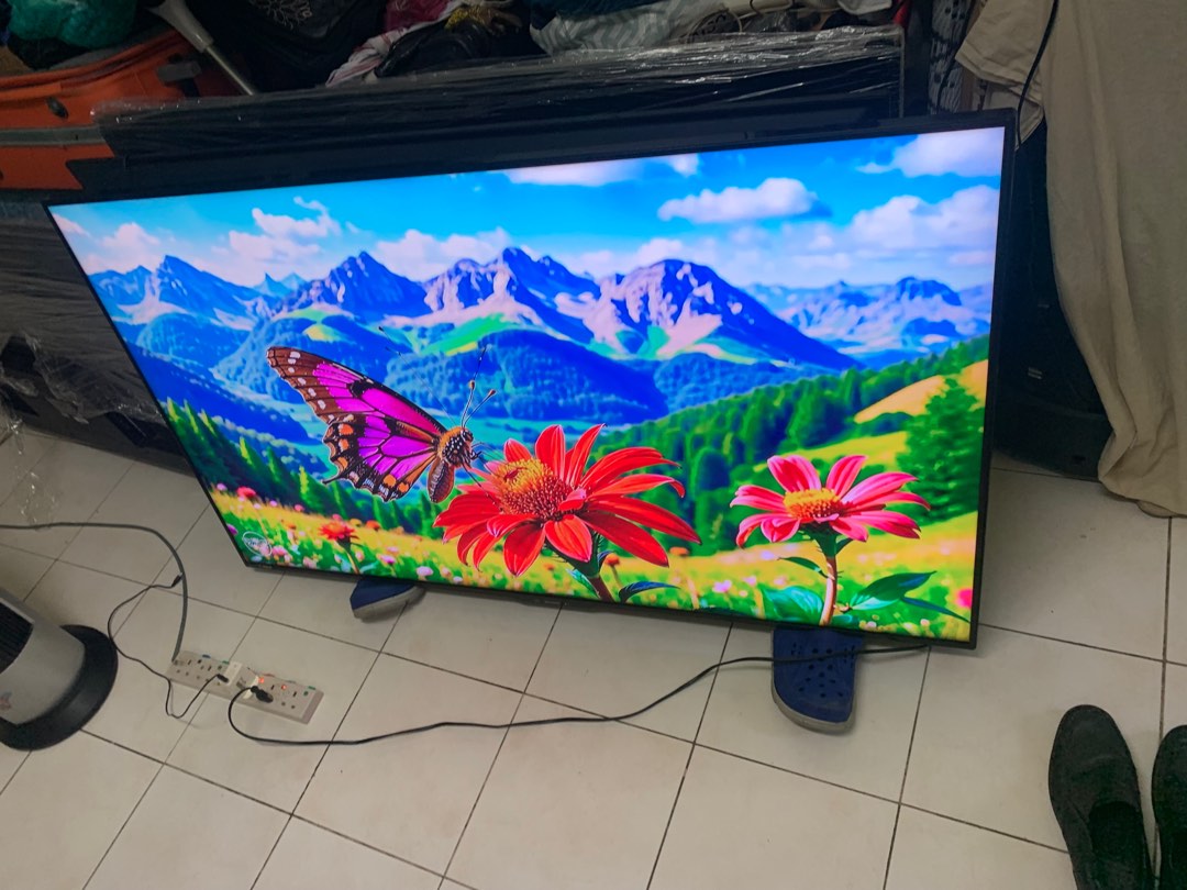 Sharp 60inches Sharp Smart Tv 4K UHD 2024 model Market price ( 6,000 RM ...