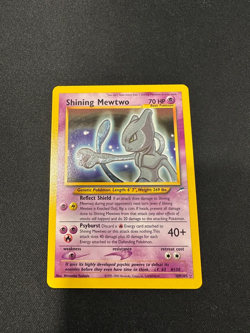 Shining Mewtwo Neo destiny, Hobbies & Toys, Toys & Games on Carousell
