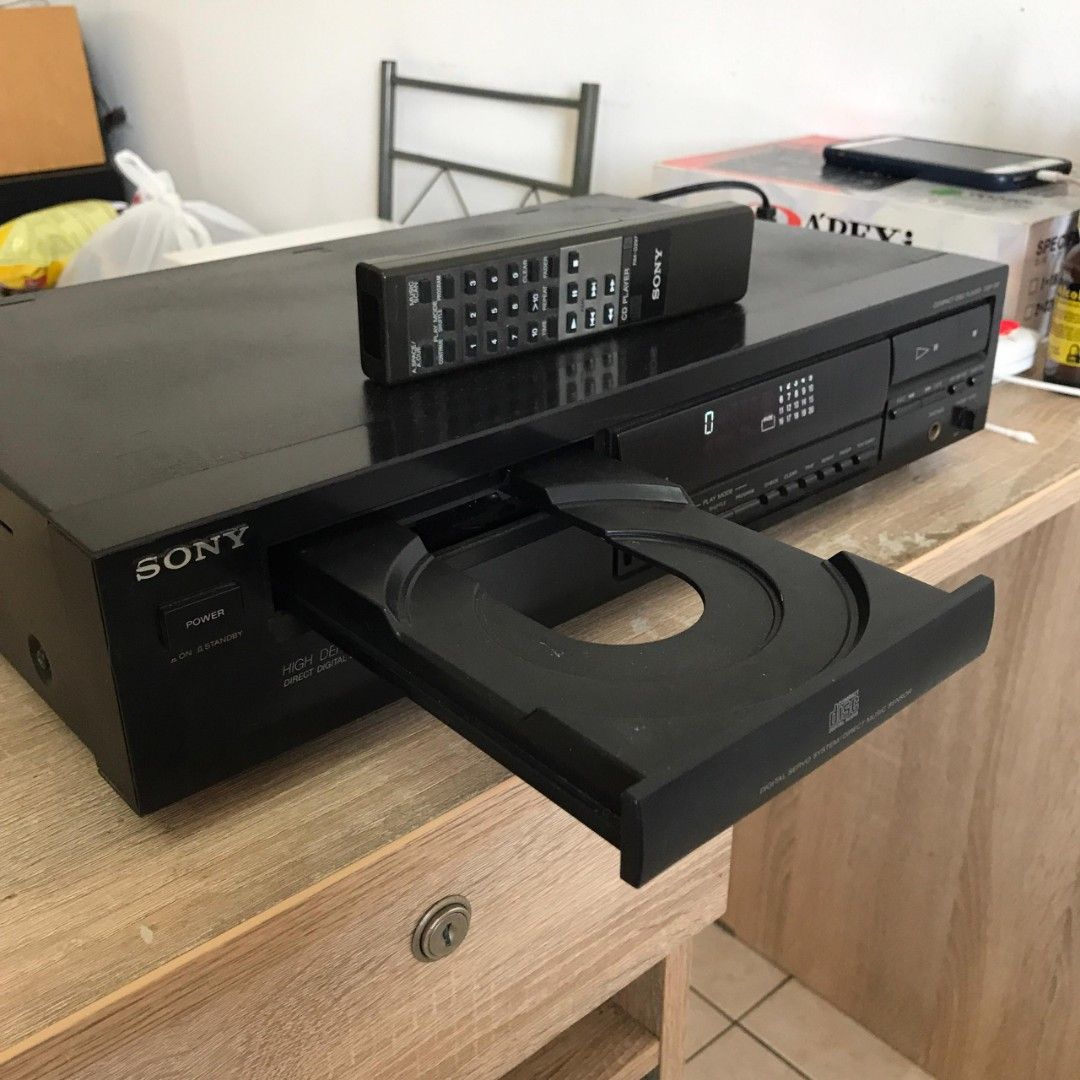 Sony Stereo Single Compact Disc CD Player CDP-297, Audio, Portable ...