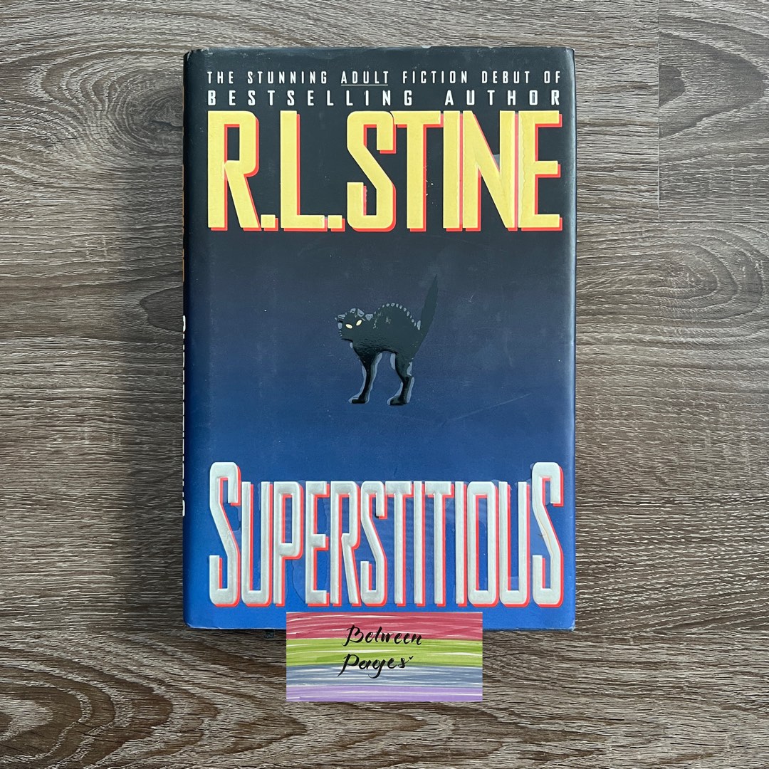 Superstitious by R.L. Stine, Hobbies & Toys, Books & Magazines, Fiction ...