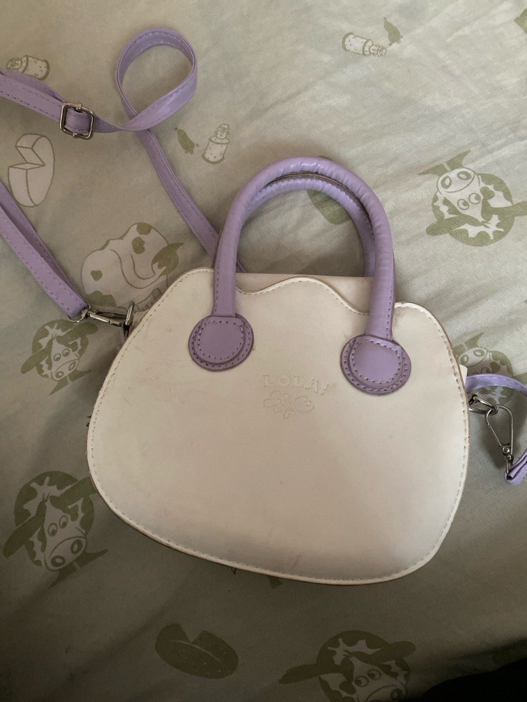 tas putih ungu aesthetic, Fesyen Pria, Tas & Dompet , Tas Selempang di ...