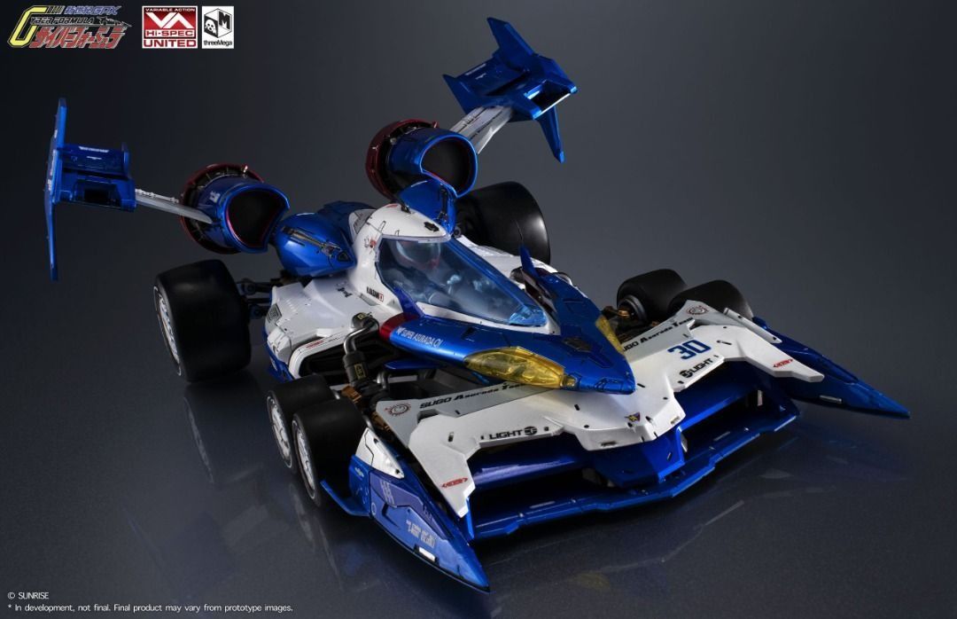預訂26年3月： Threezero X MEGAHOUSE ThreeMega HI-SPEC UNITED 高智能方程式 CYBER FORMULA 超級雷神 雷神 阿斯拉達 SUPER ...
