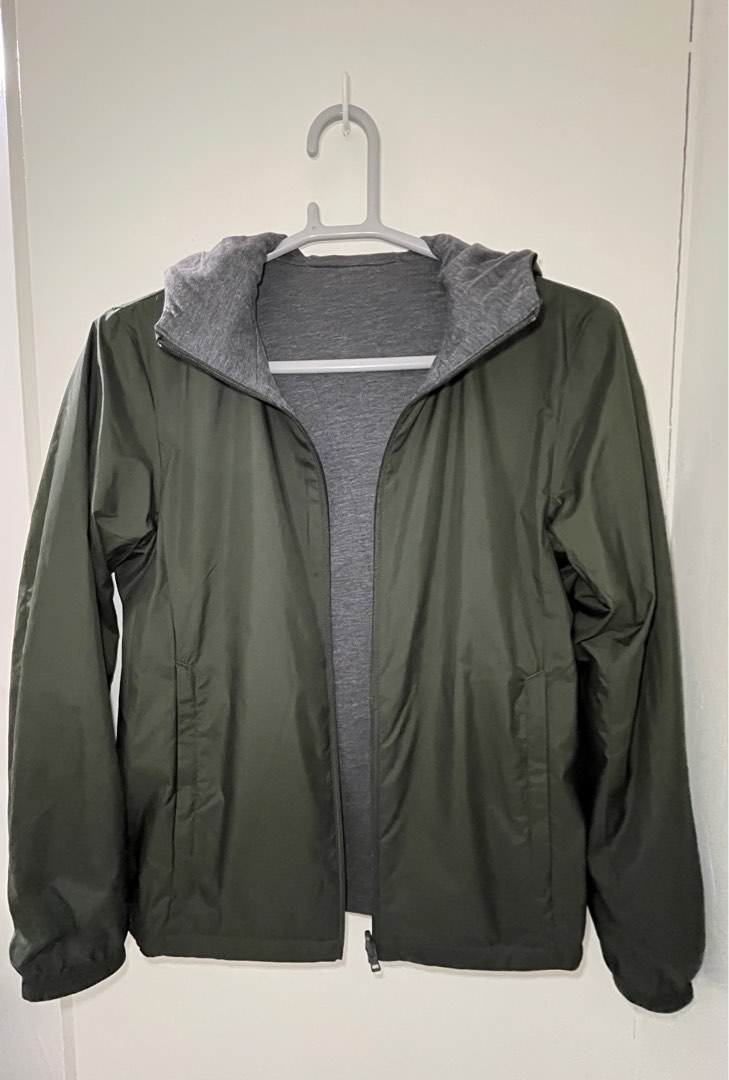 Uniqlo Reversible Parka, Women's Fashion, Coats, Jackets and Outerwear ...