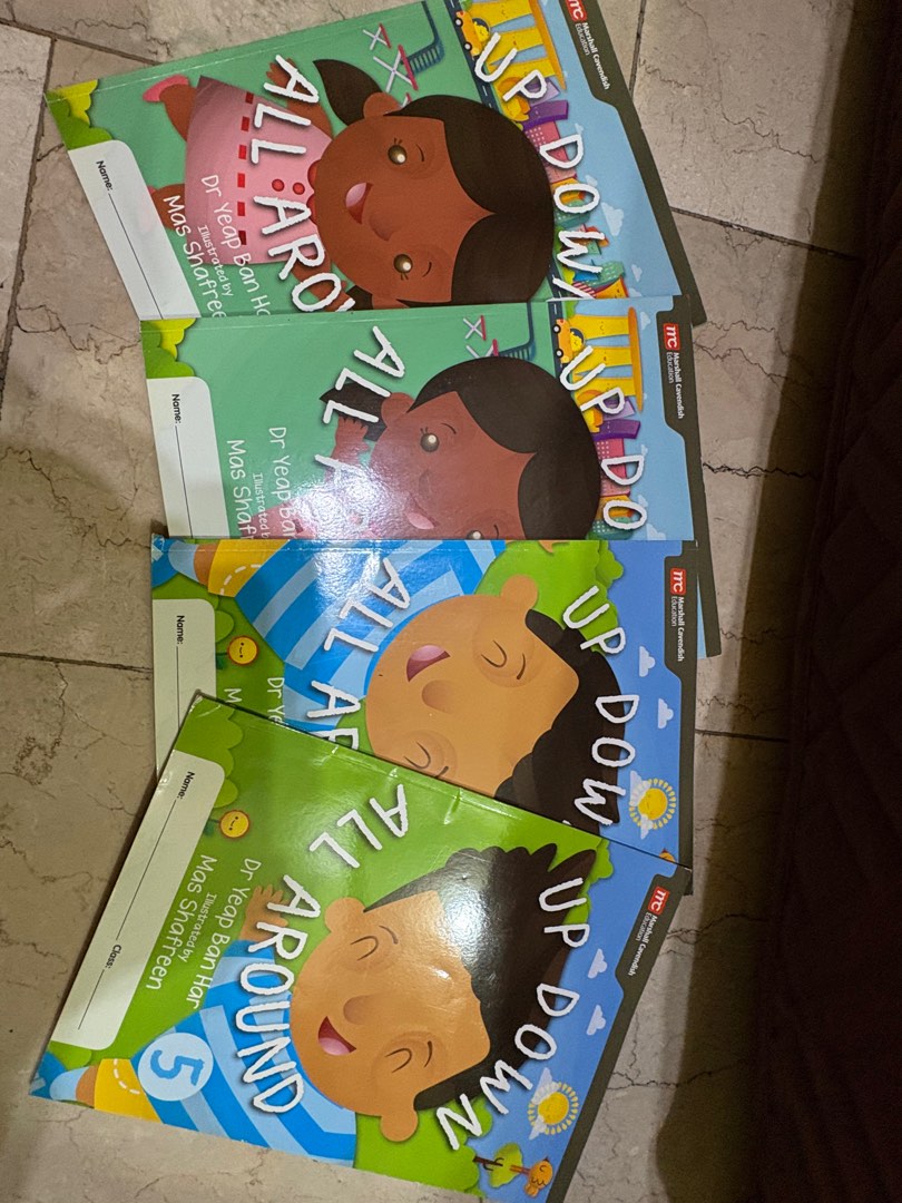 Up Down All Around Sg math Yeap Ban Har Books 5,6,7&8, Hobbies & Toys ...