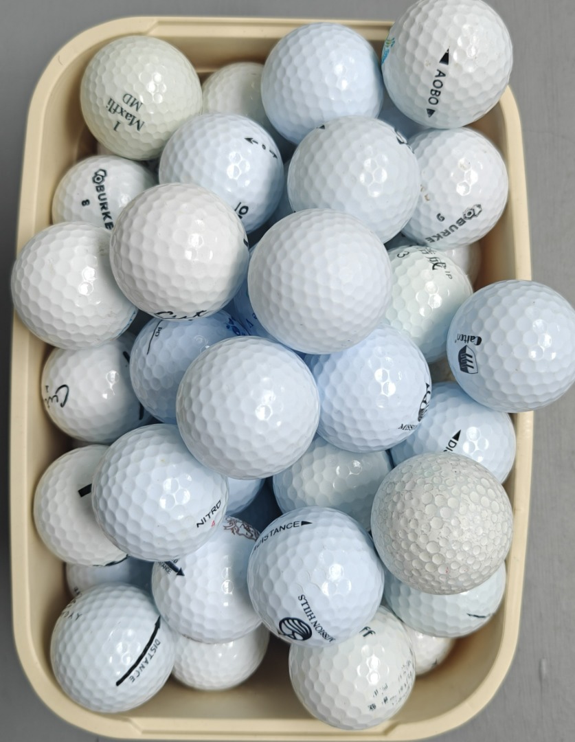 Used Golf Balls (100 Balls @ $50), Sports Equipment, Sports & Games ...