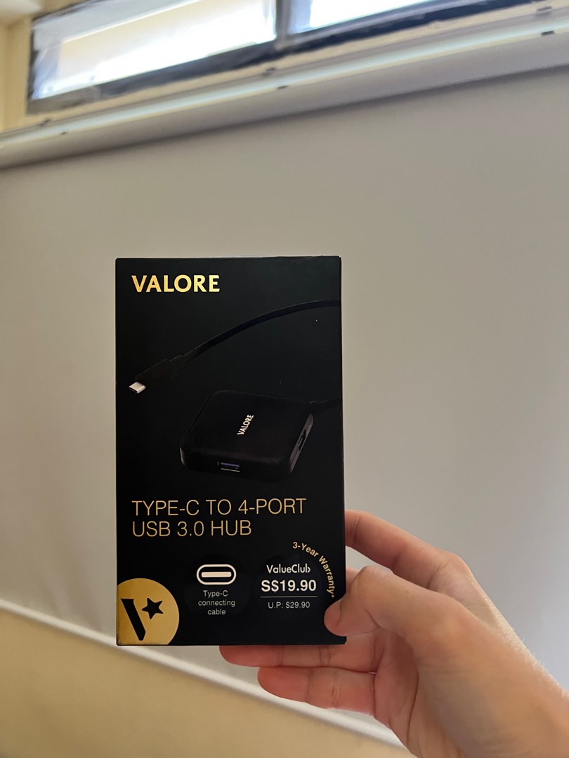 Valore Type C to 4 Ports USB Hub, Computers & Tech, Parts & Accessories ...