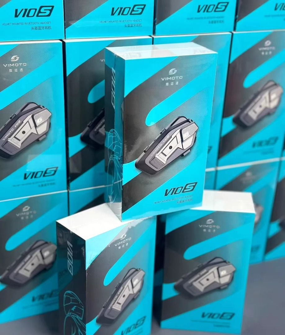 【性價比之選】VIMOTO V10S 維邁通 | 電單車藍牙耳機 | 高清通話+超長對講+強勁音質 | 電單車必備, 電單車買賣 - Carousell