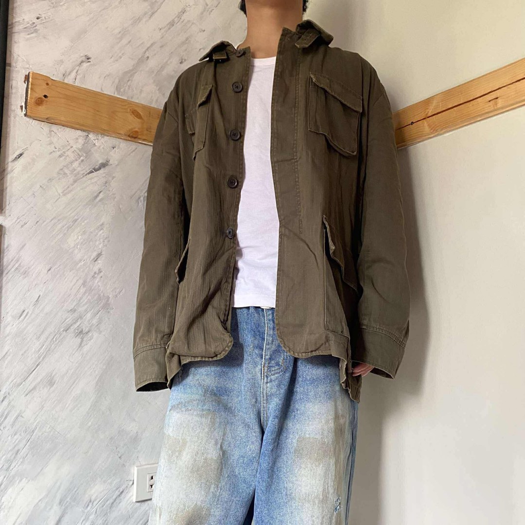 Vintage Military Style M65 Japan Chore Jacket, Men's Fashion, Coats ...