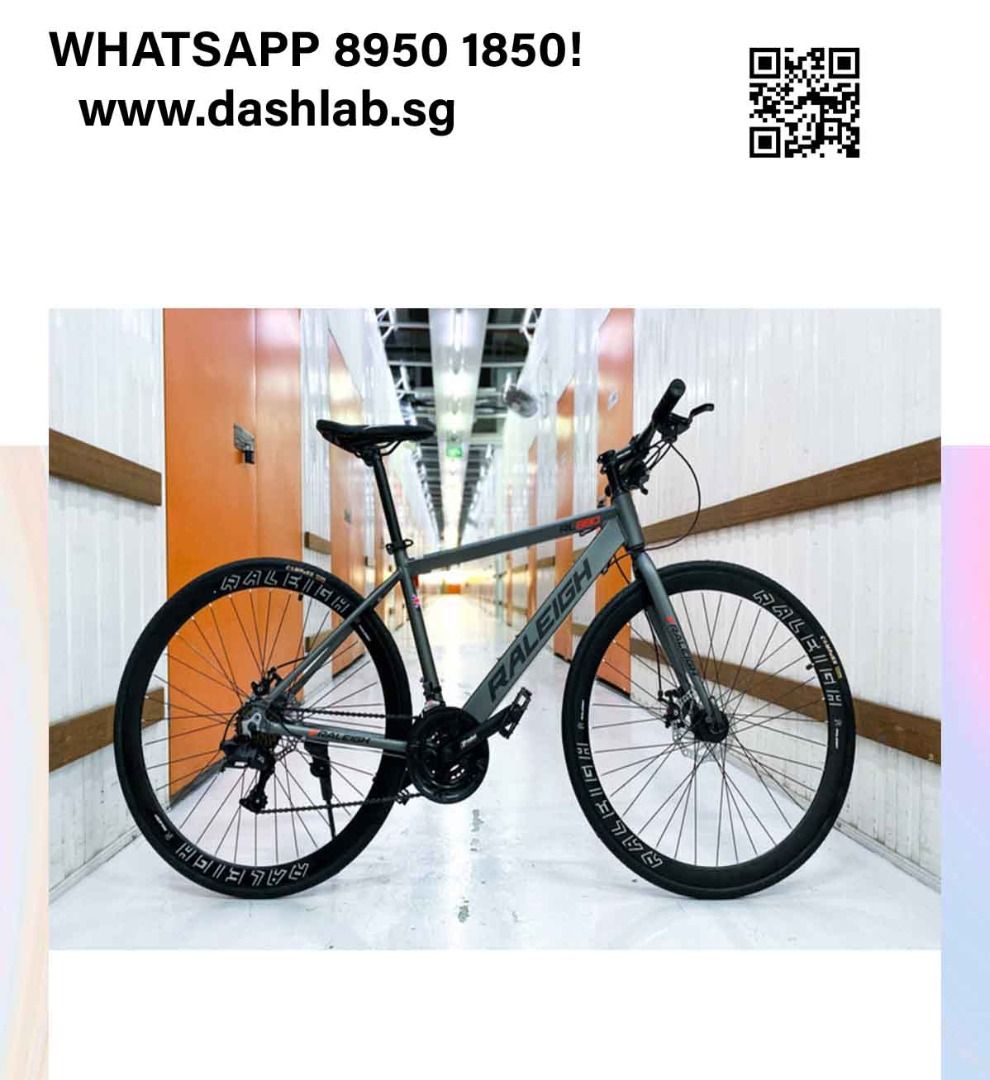 24 Speed Raleigh RL880 Hybrid bike Road Bicycle Racing Wind R700 R9 ...