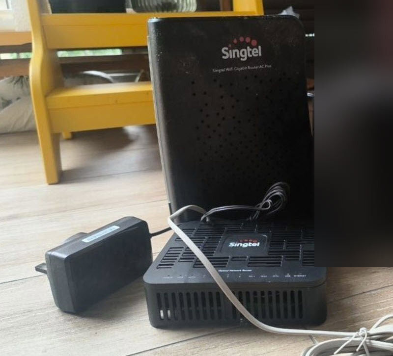 2 Singtel Routers , Computers & Tech, Parts & Accessories, Networking ...